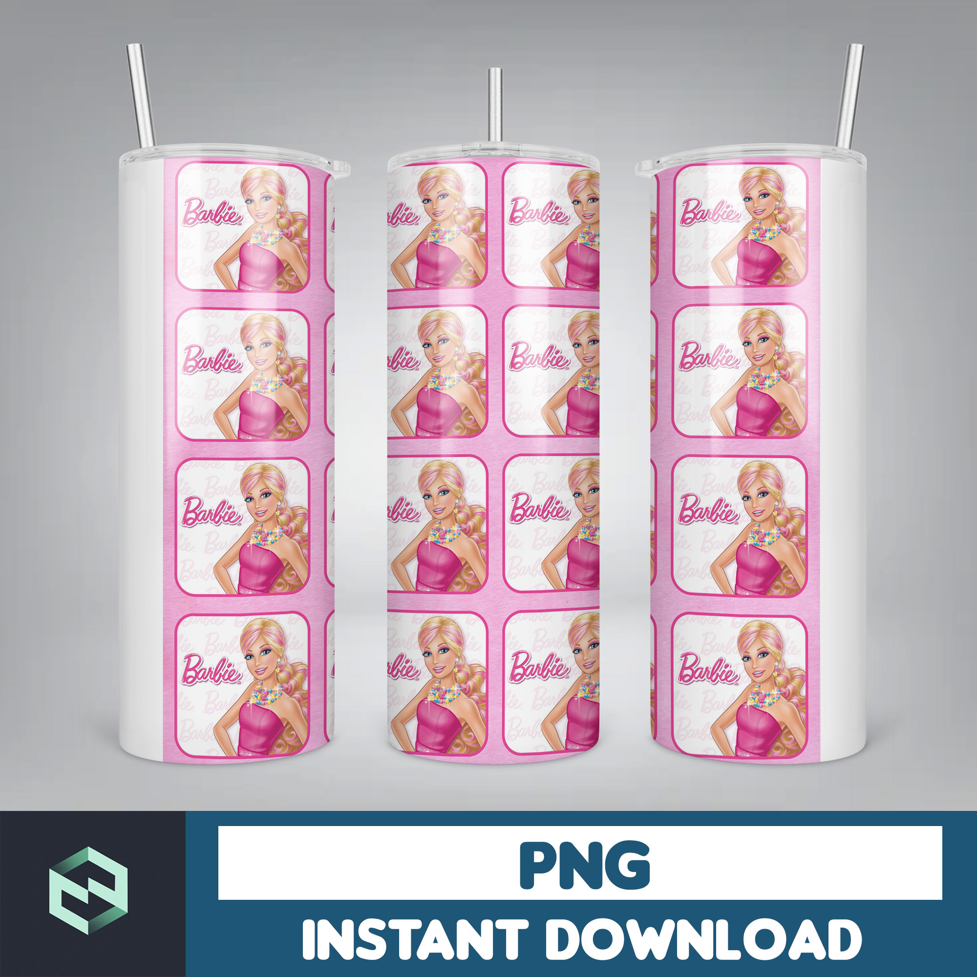 Barbie Digital Paper, Barbie Paper PNG, Barbie Scrapbooking, | Inspire ...