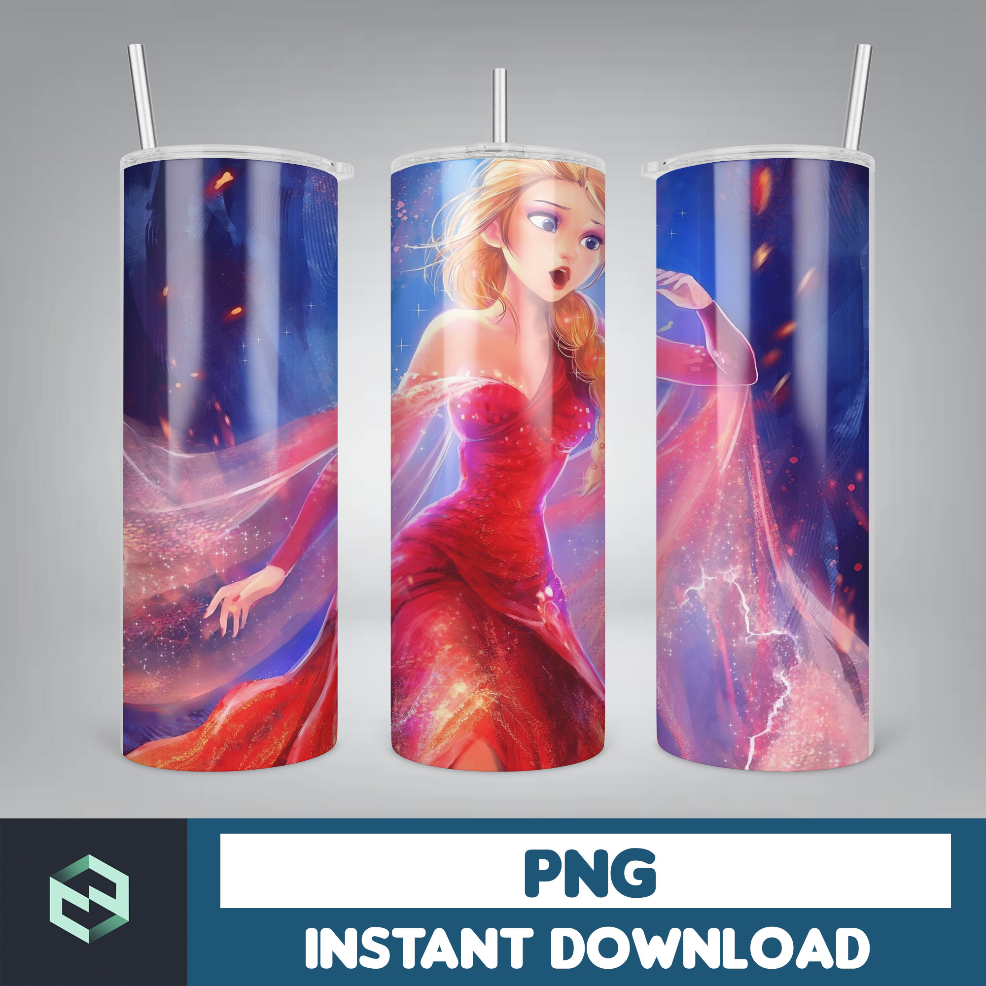 Princess Tumbler Wrap, Princess Sublimation Designs, 20 oz P | Inspire ...