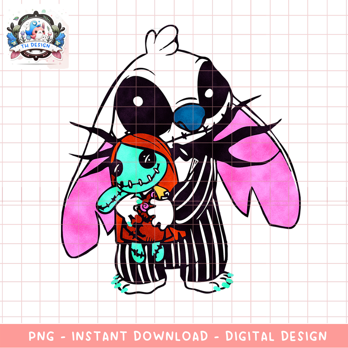 Stitch Horror Halloween, disney stitch png, halloween png, D - Inspire ...