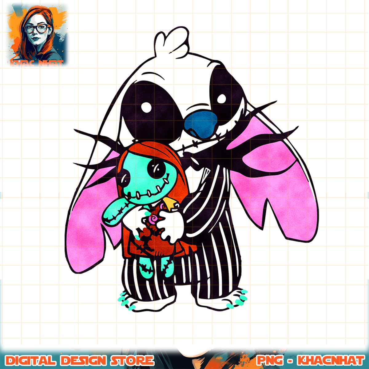 Stitch Horror Halloween, disney stitch png, halloween png, D | Inspire ...