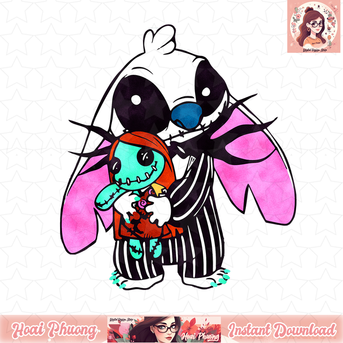 Stitch Horror Halloween, disney stitch png, halloween png, D | Inspire ...