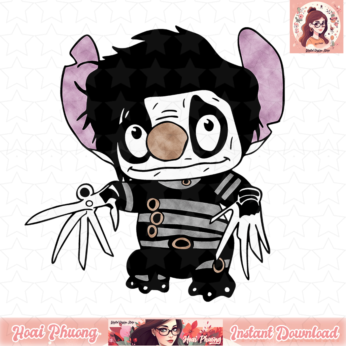 Stitch Horror Halloween, disney stitch png, halloween png, D | Inspire ...