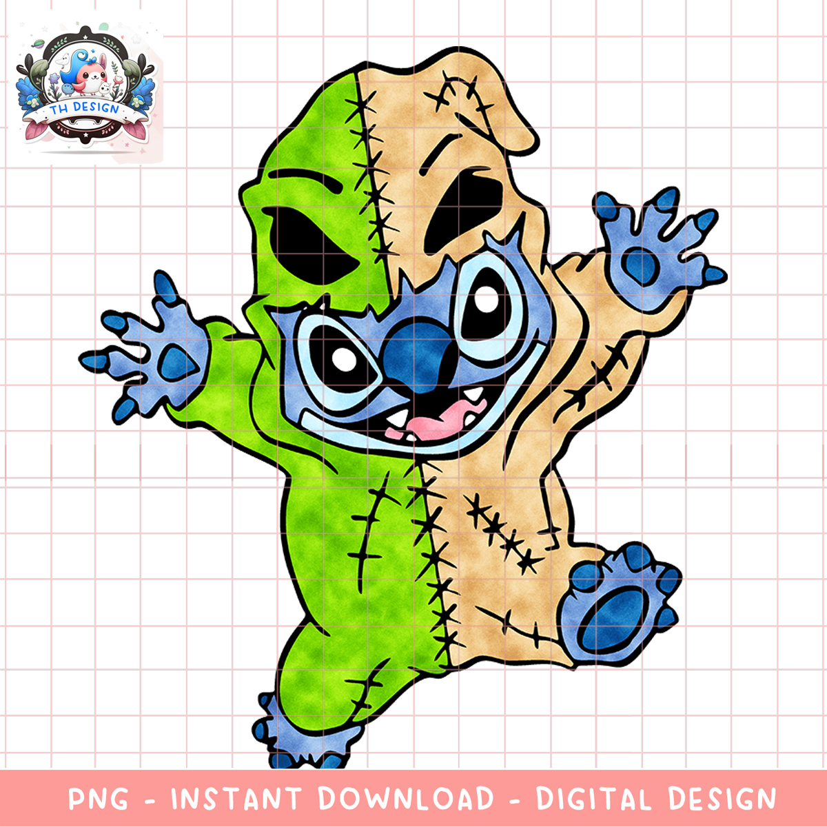 Stitch Horror Halloween, disney stitch png, halloween png, D | Inspire ...