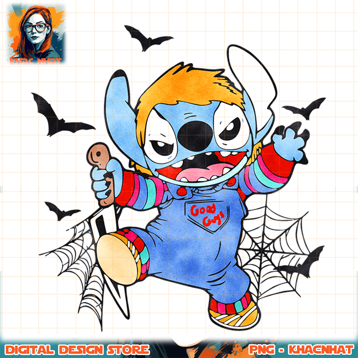 Stitch Horror Halloween, disney stitch png, halloween png, D | Inspire ...