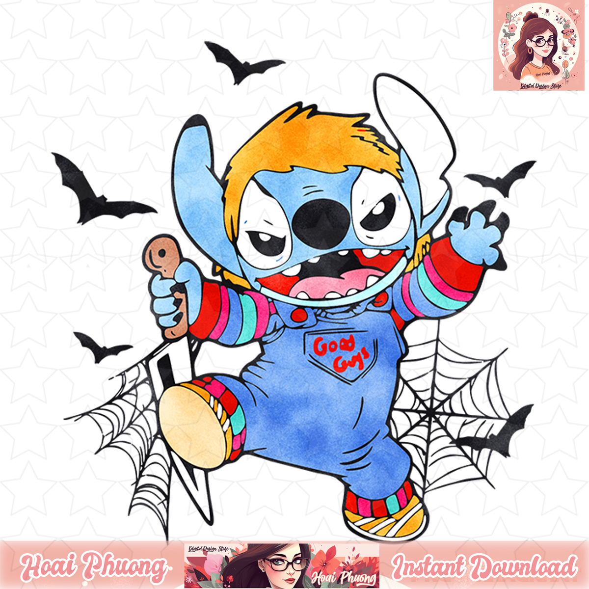 Stitch Horror Halloween, disney stitch png, halloween png, D | Inspire ...