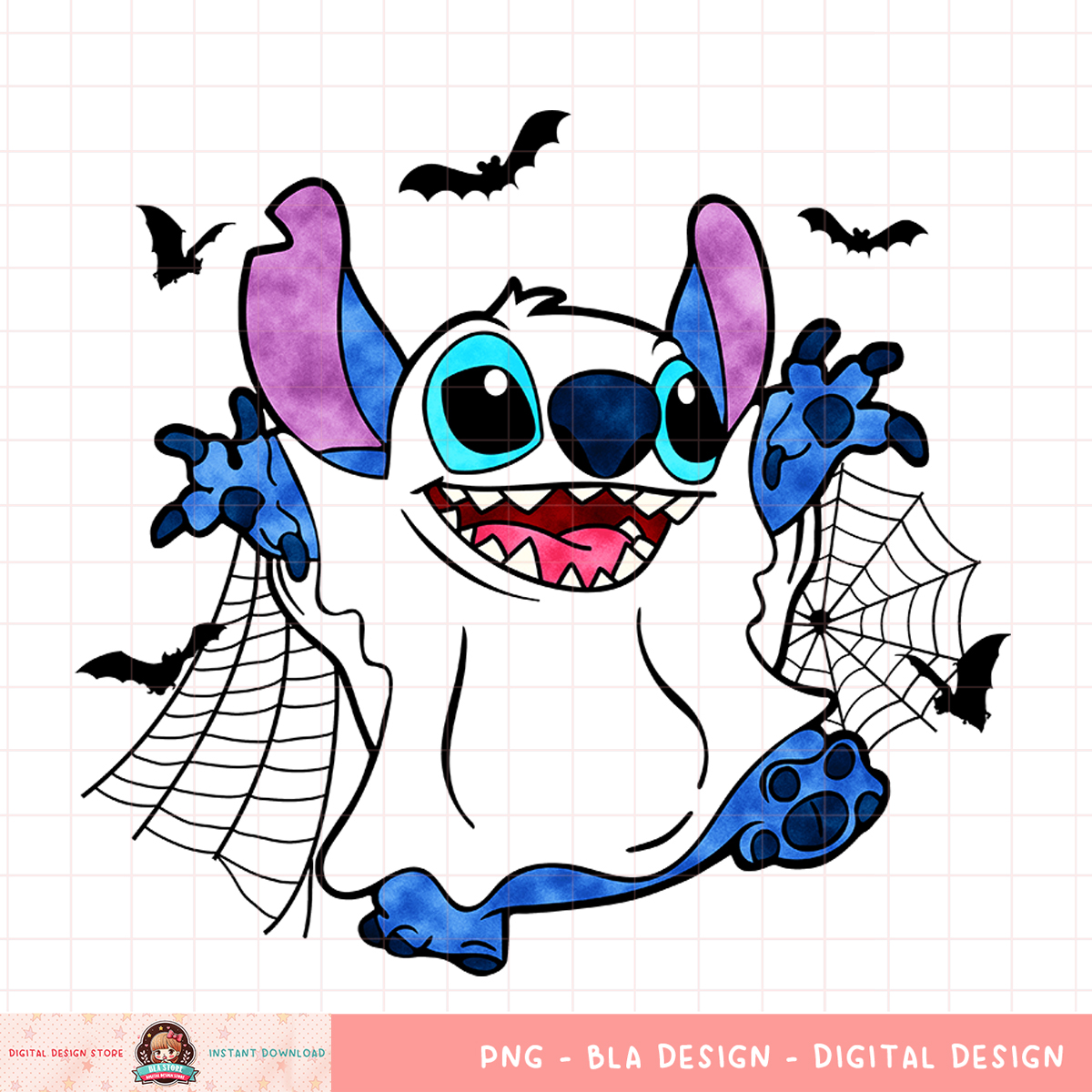 Stitch Horror Halloween, disney stitch png, halloween png, D | Inspire ...
