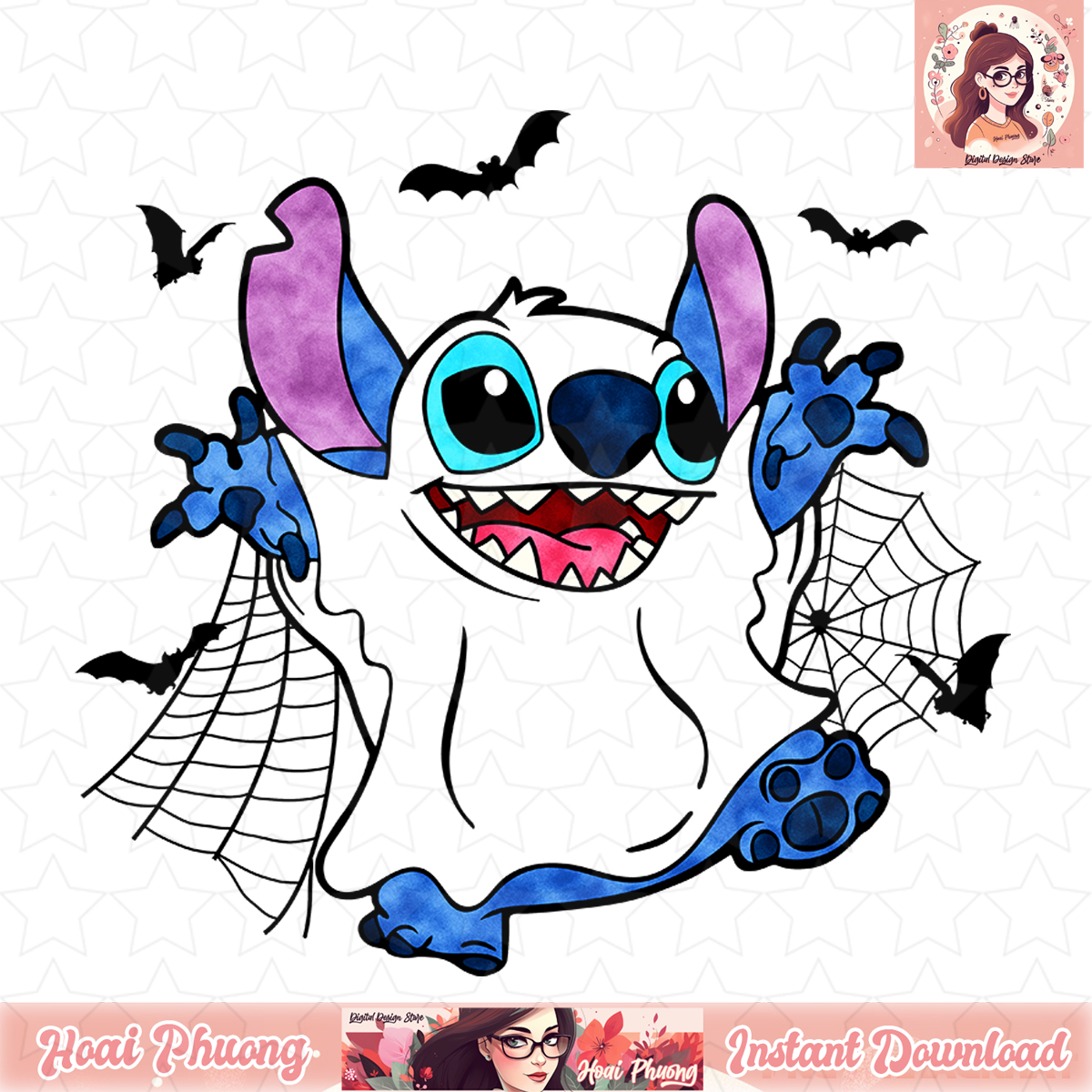 Stitch Horror Halloween, disney stitch png, halloween png, D | Inspire ...