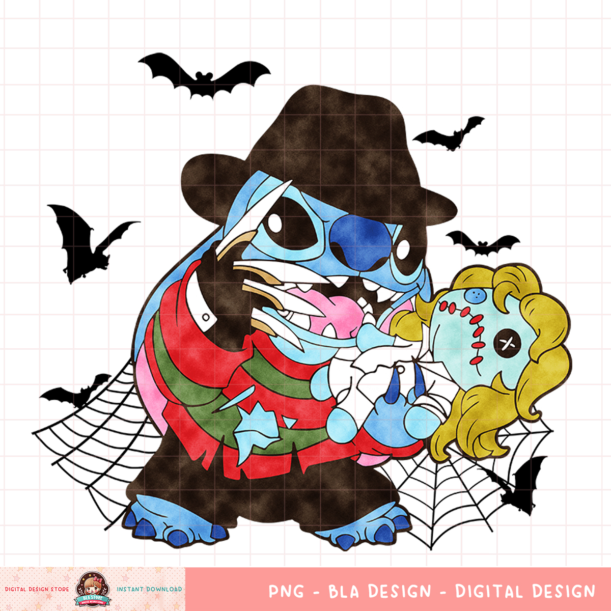 Stitch Horror Halloween, disney stitch png, halloween png, D | Inspire ...