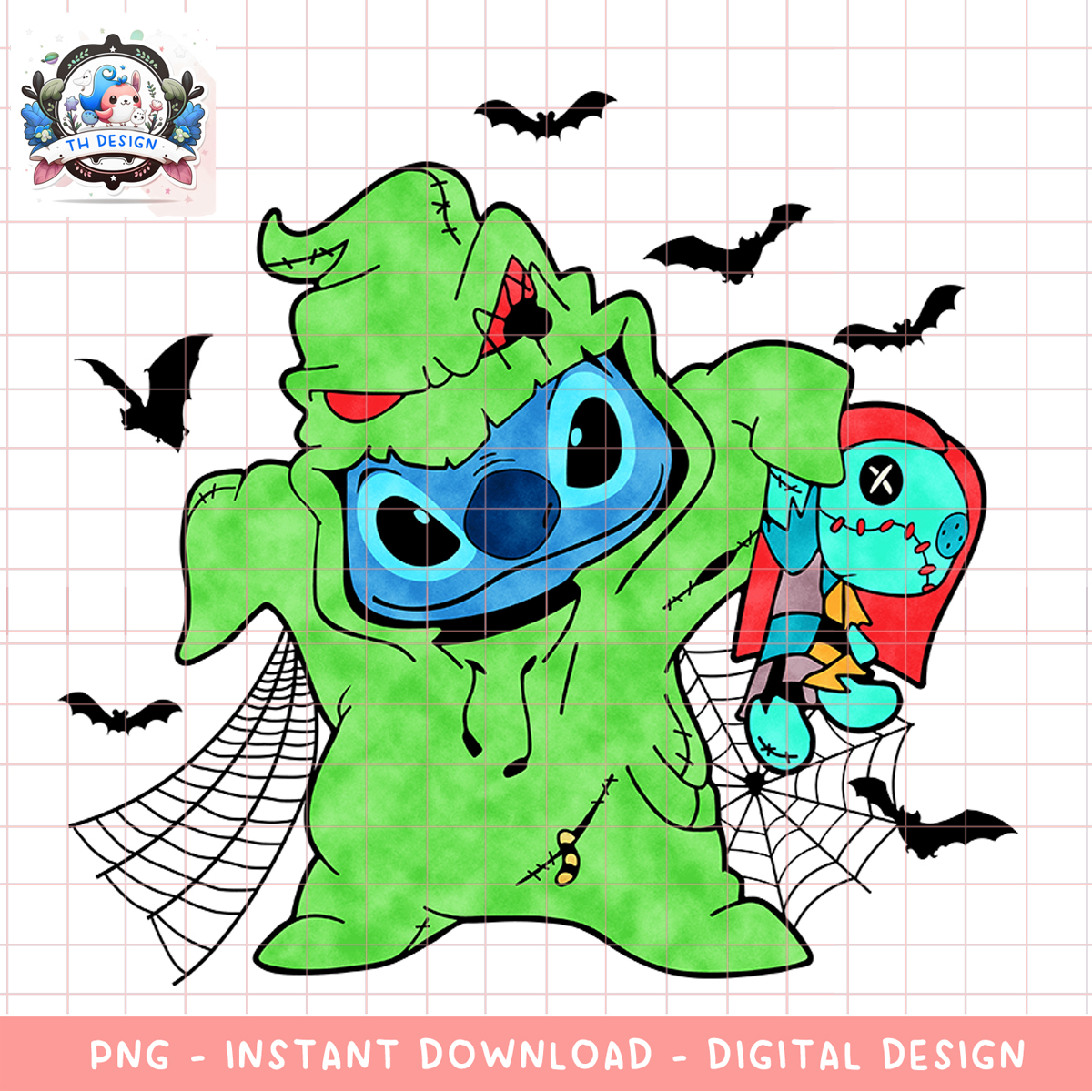 Stitch Horror Halloween, disney stitch png, halloween png, D | Inspire ...