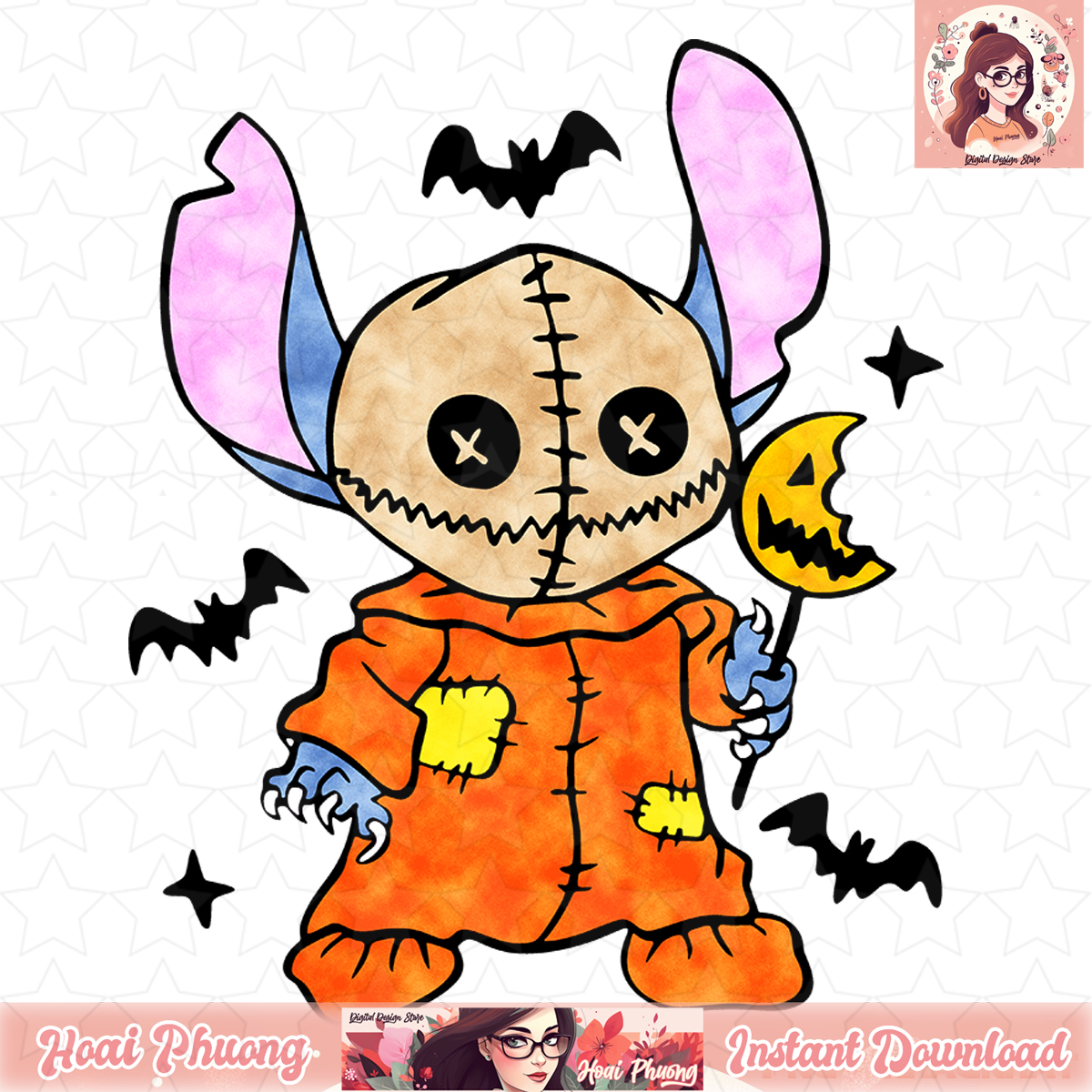 Stitch Horror Halloween, disney stitch png, halloween png, D | Inspire ...