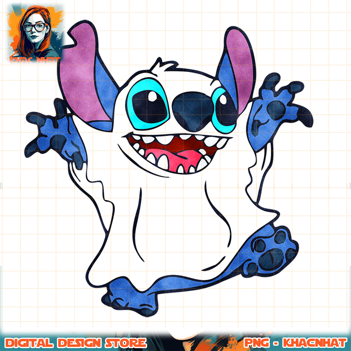 Stitch Horror Halloween, disney stitch png, halloween png, D | Inspire ...