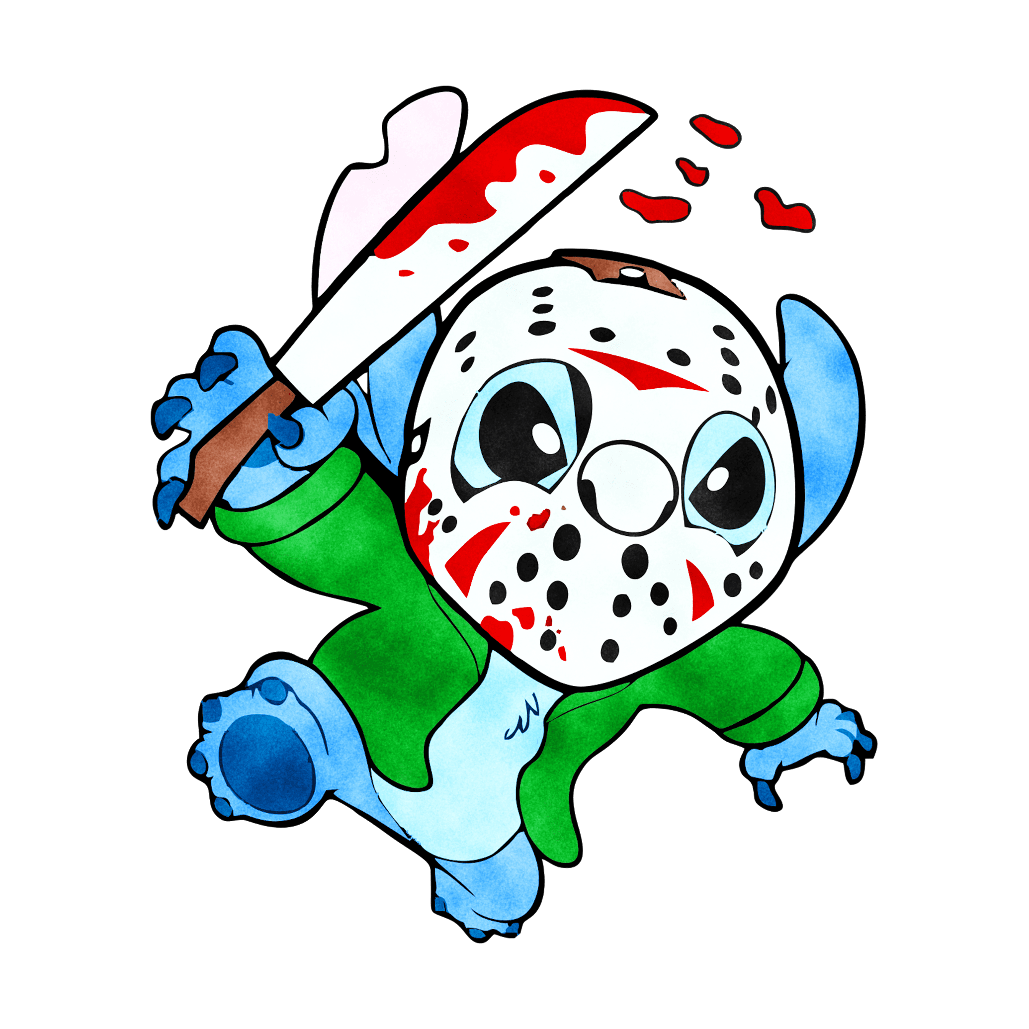 Stitch Horror Halloween, disney stitch png, halloween png, D - Inspire ...