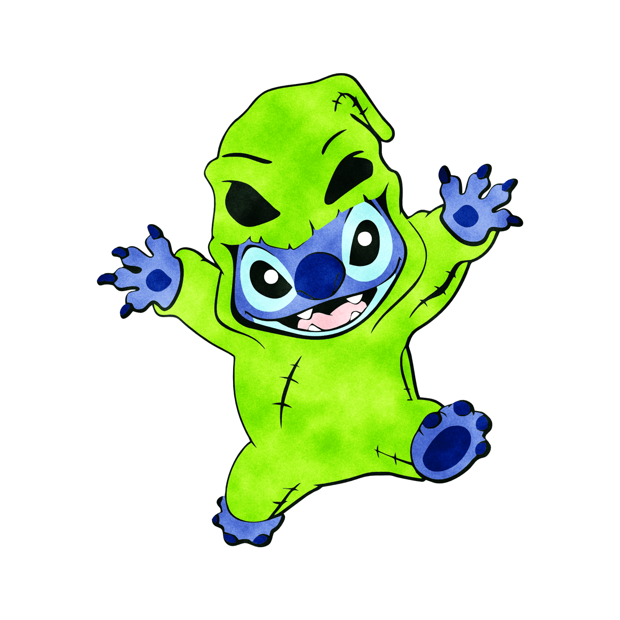 Stitch Horror Halloween, disney stitch png, halloween png, D - Inspire ...
