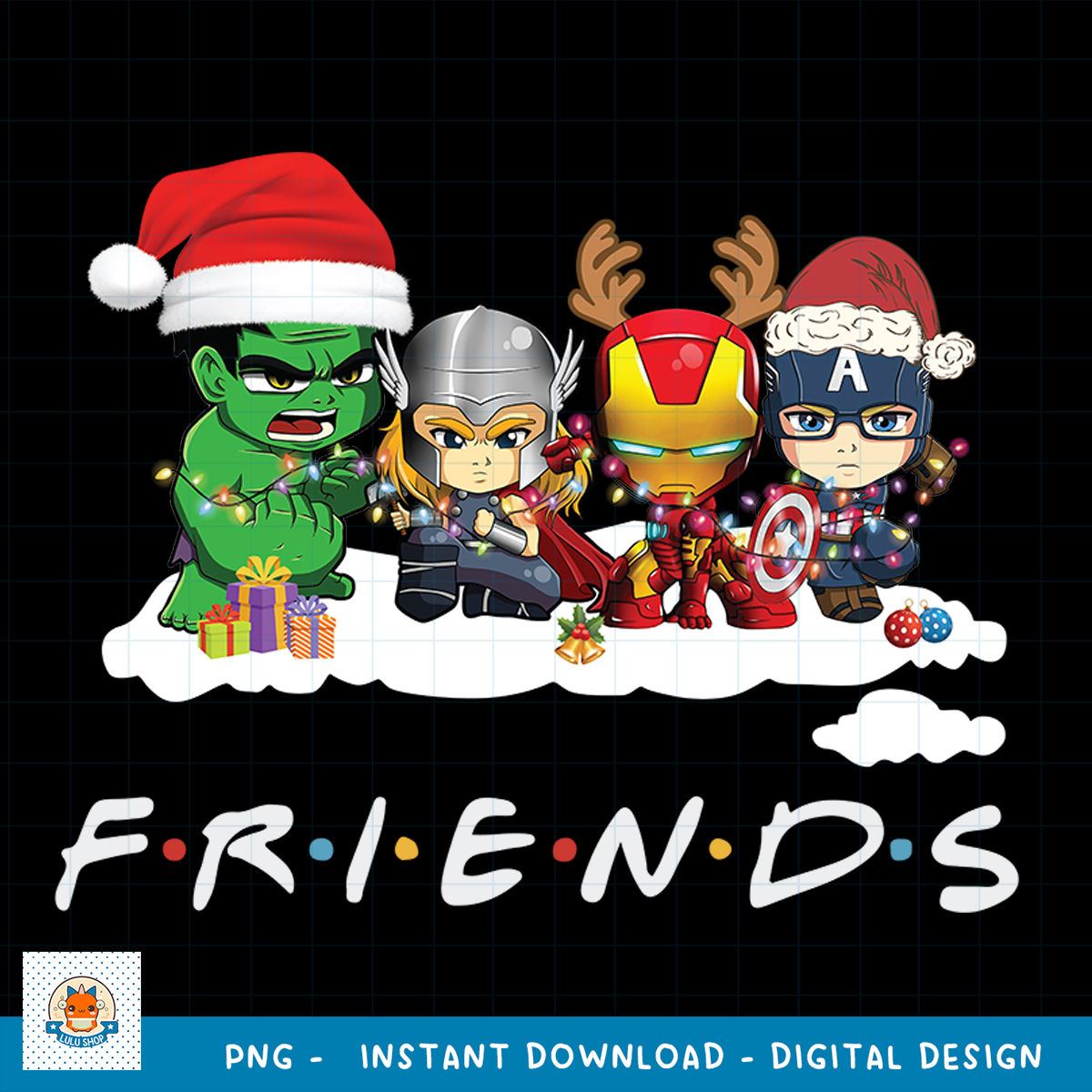 superhero christmas, marvel, DC comic Christmas png, Retro P - Inspire ...