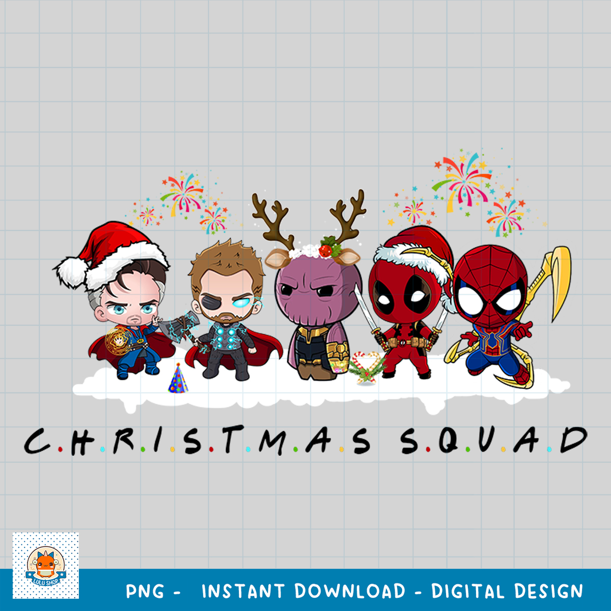 superhero christmas, marvel, DC comic Christmas png, Retro P - Inspire ...