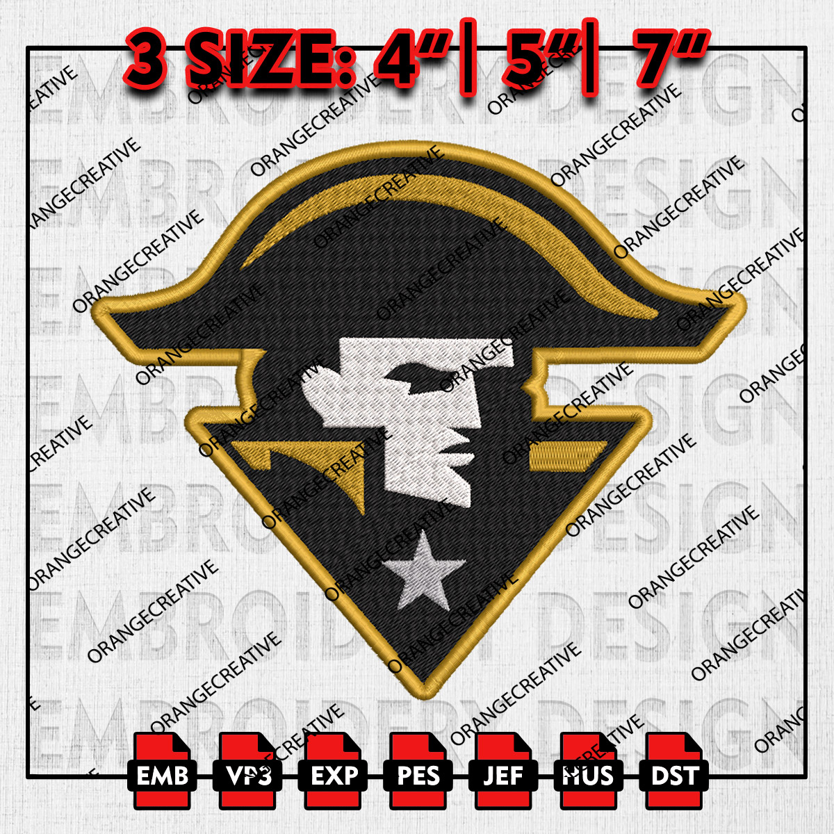 Vanderbilt Commodors Logo Embroidery file, NCAA Embroidery D | Inspire ...