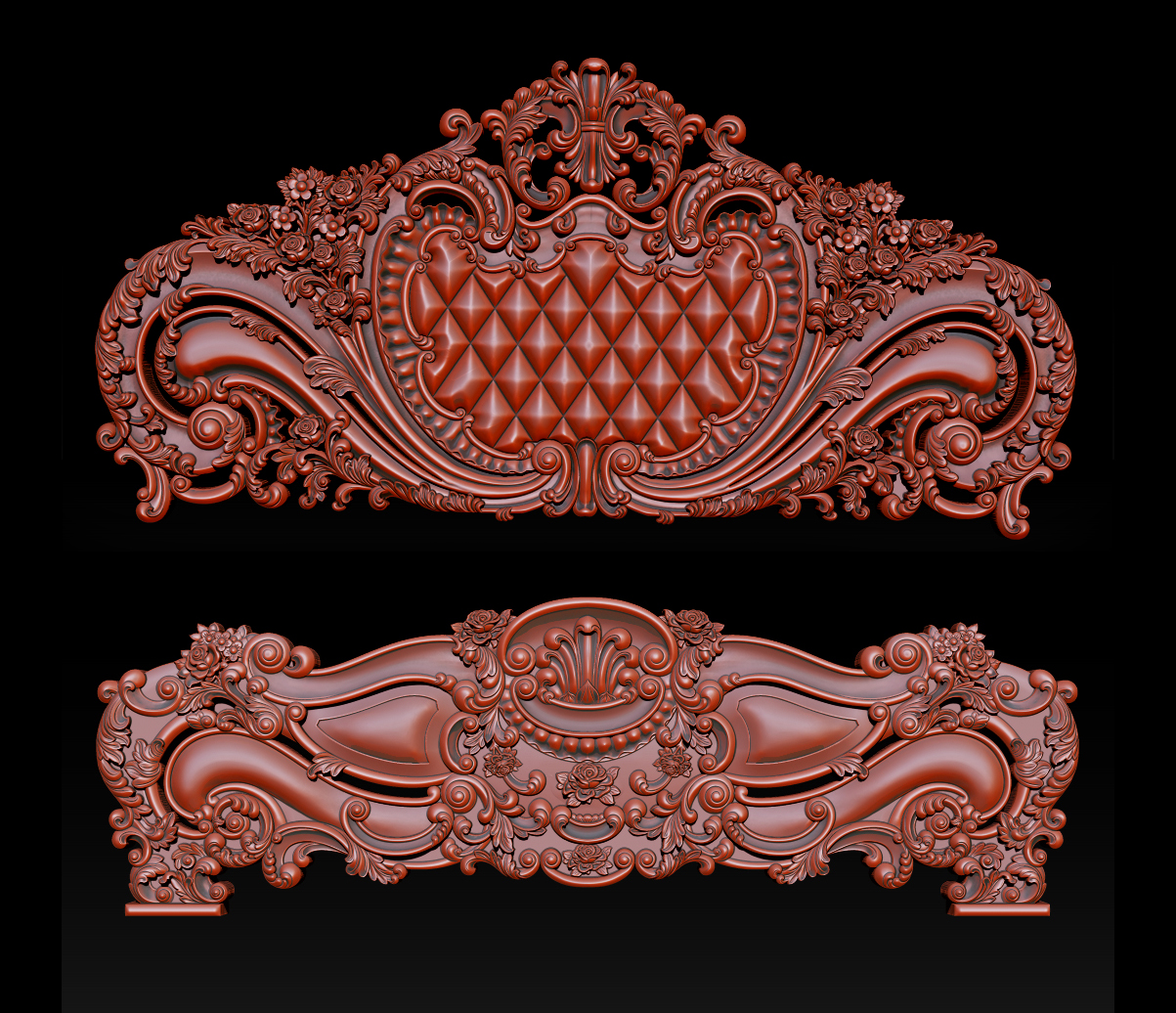 Bed Relief Model Design for CNC Router - Inspire Uplift