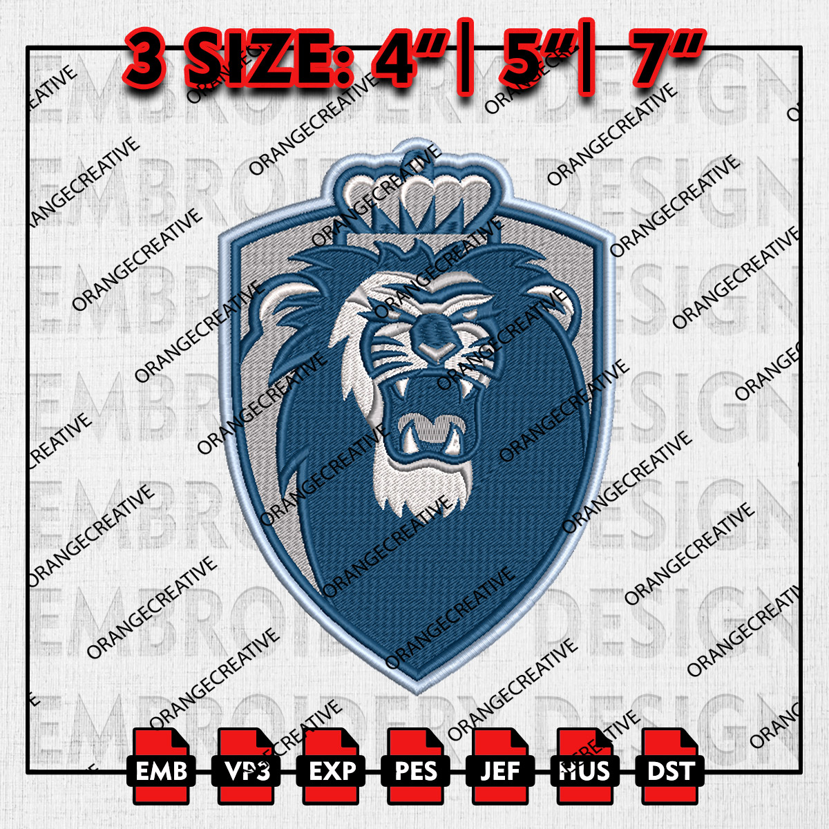NCAA Old Dominion Monarchs Logo Embroidery file, NCAA Embroi - Inspire ...