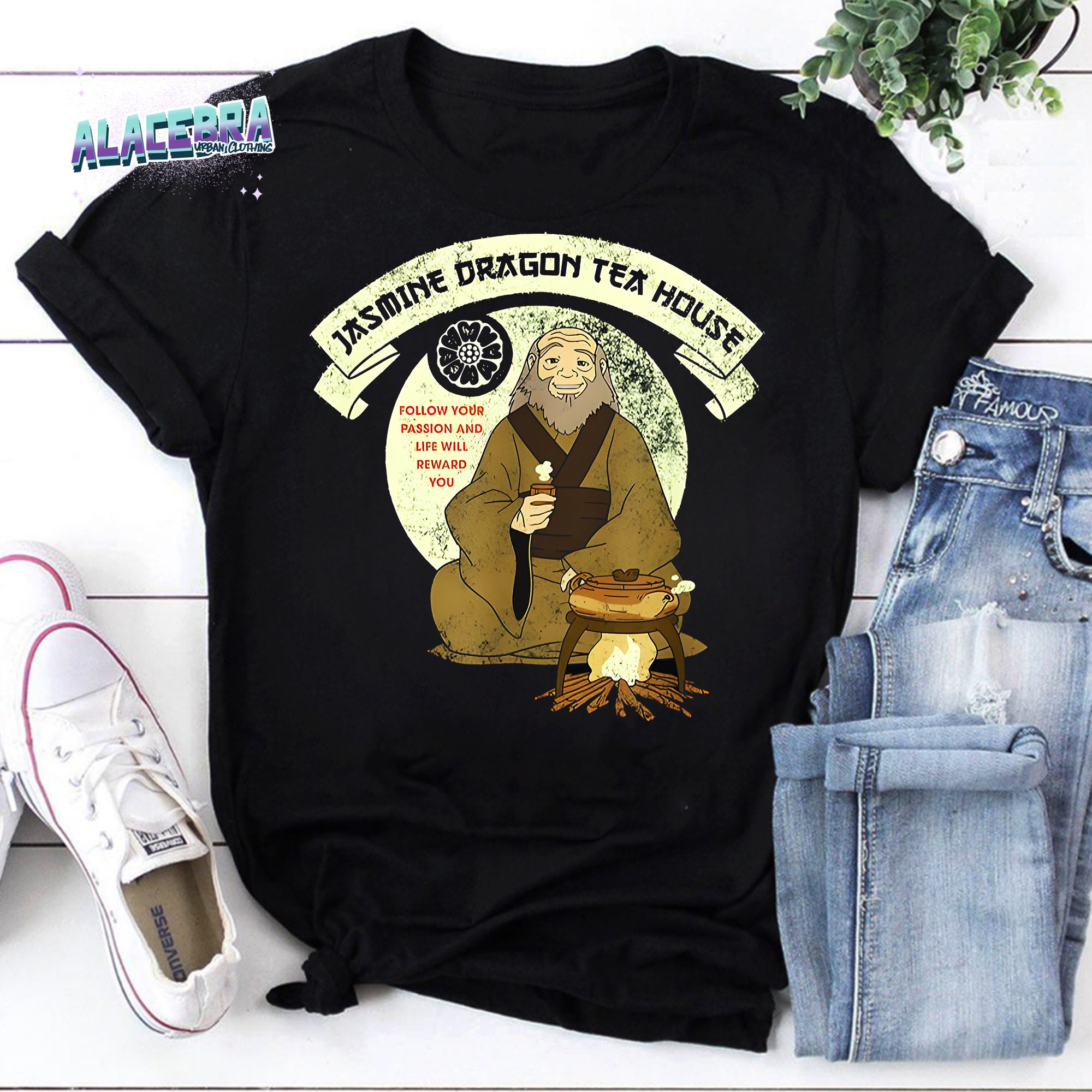Motivation From Uncle Iroh Jasmine Dragon Tea House Unisex V | Inspire ...