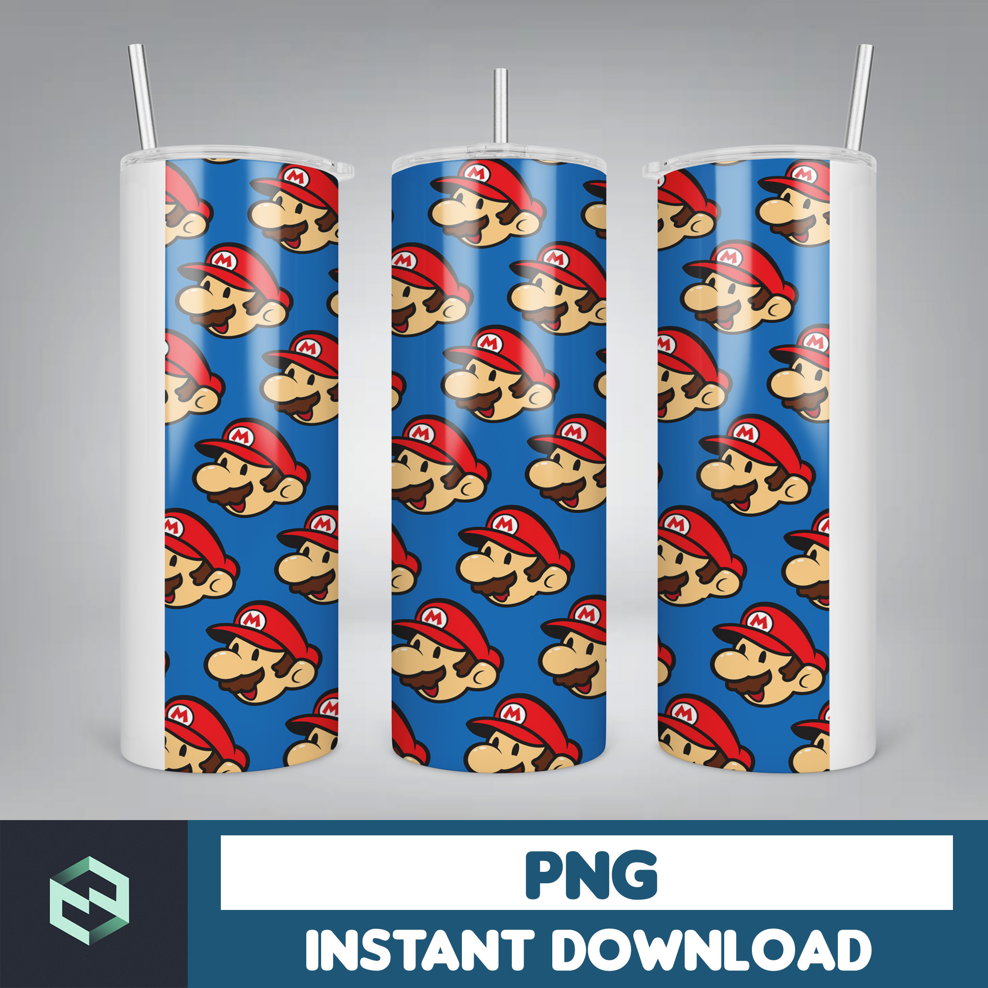 Super Mario Digital Paper, Mario Bros Digital Paper, Super M | Inspire ...