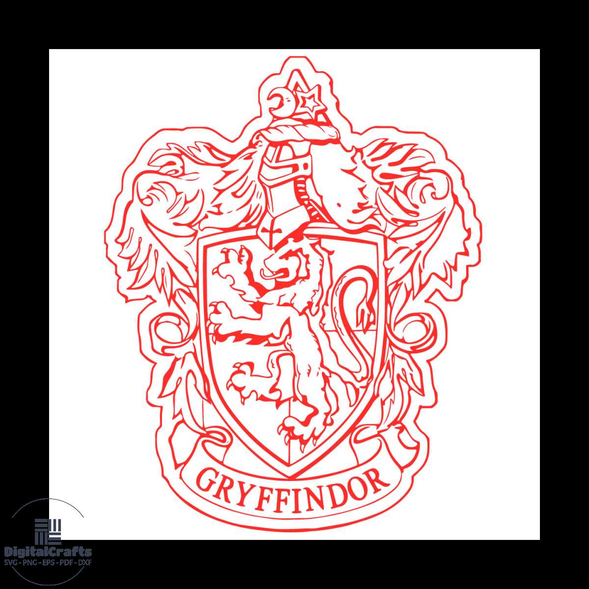 Harry Potter Gryffindor Red Svg, Harry Potter Svg, Gryffindo - Inspire ...