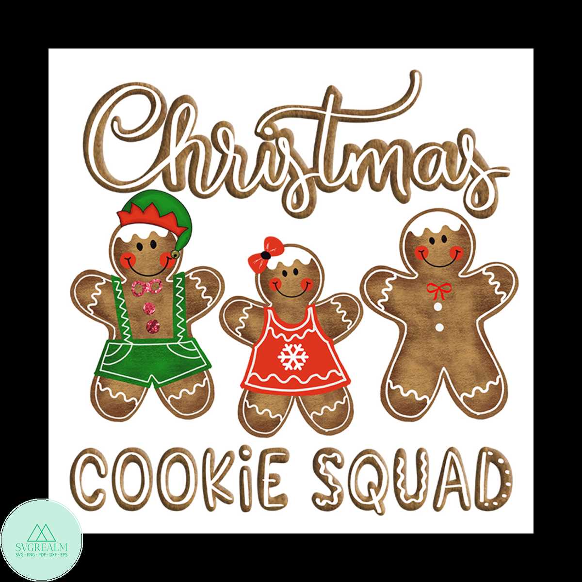 Christmas Cookie Squad Png, Christmas Png, Cookie Squad Png | Inspire ...