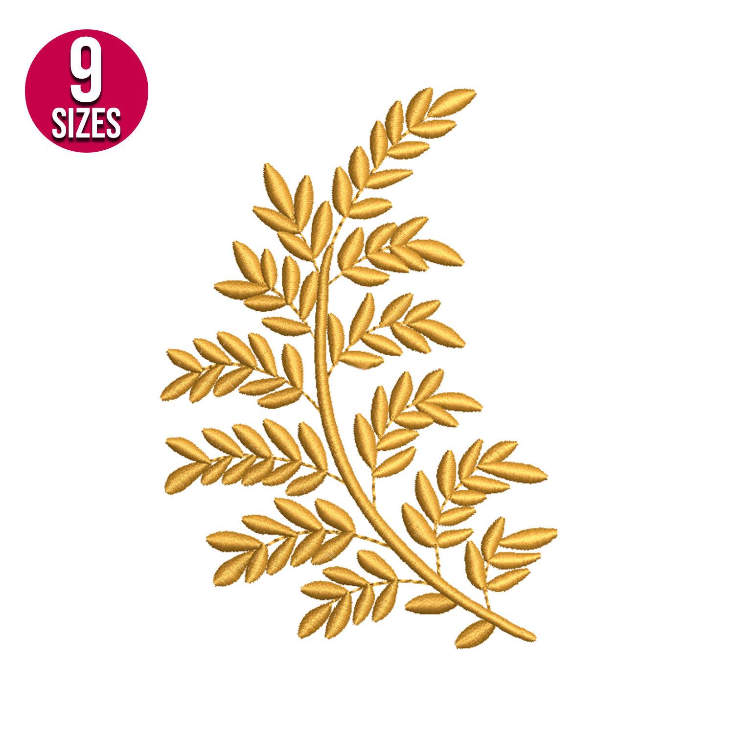 Christmas Tree Branch embroidery design, Machine embroidery - Inspire ...