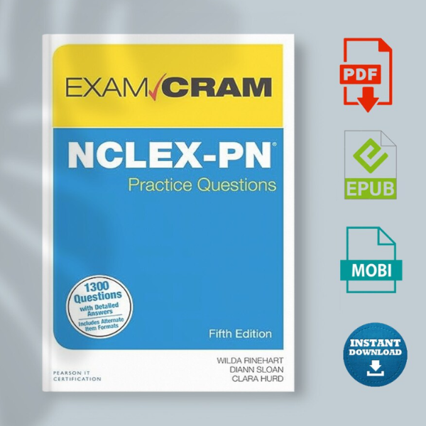 NCLEX-PN Practice Questions Exam Cram 5th Edition | Inspire Uplift