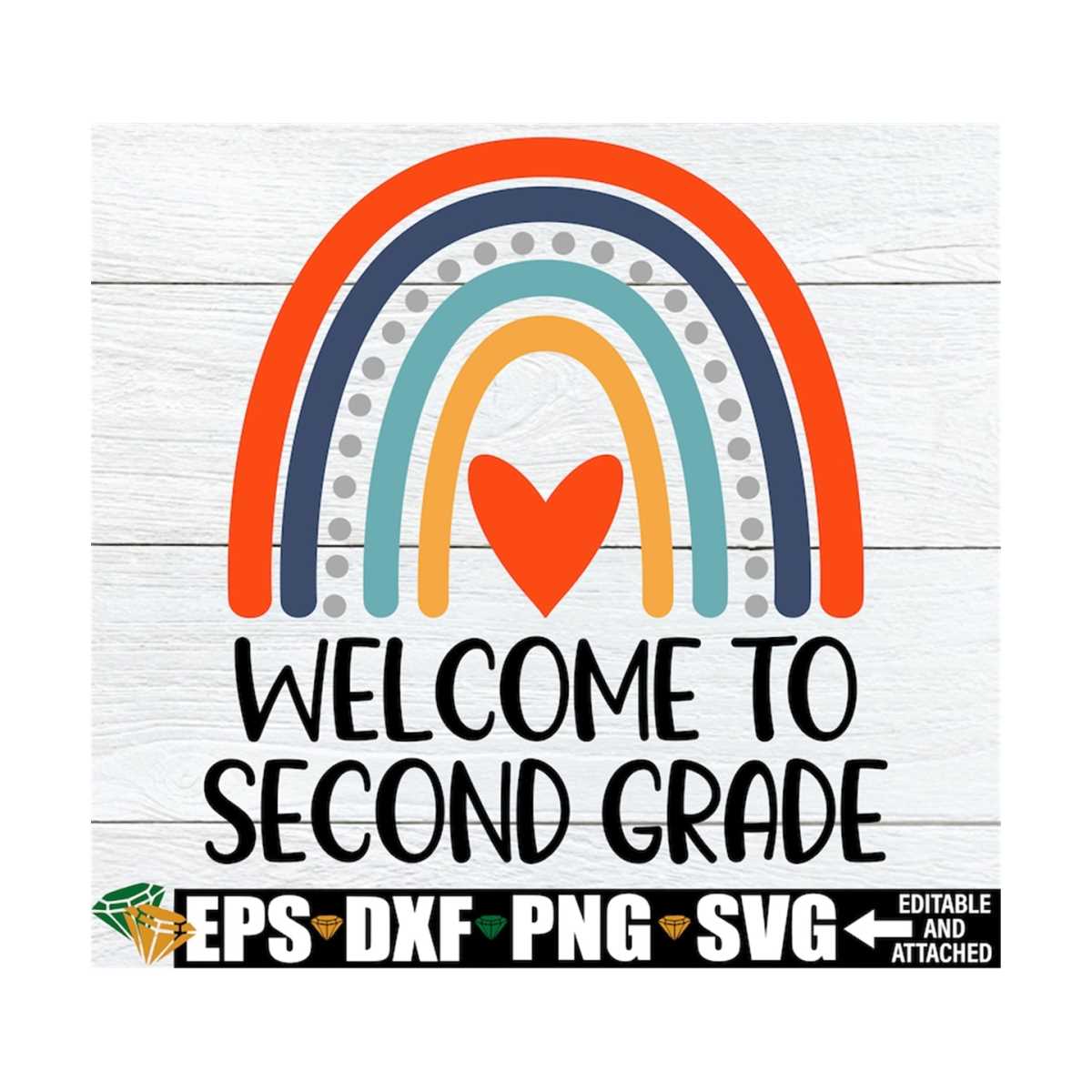 Welcome To Second Grade, Second Grade Classroom Door Sign sv | Inspire ...