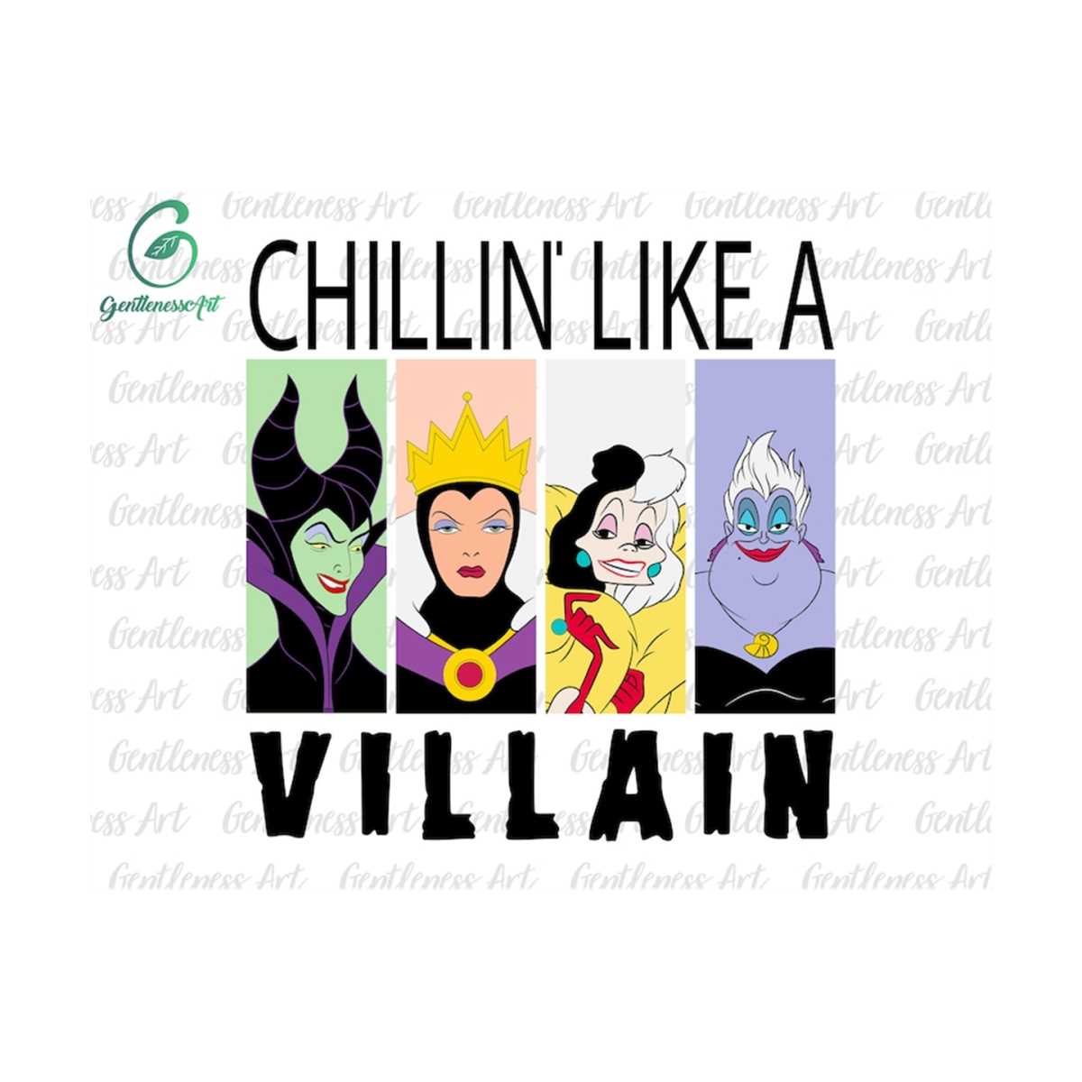 Chillin' Like A Villain Svg, Bad Girls, Villains Wicked, Vil | Inspire ...