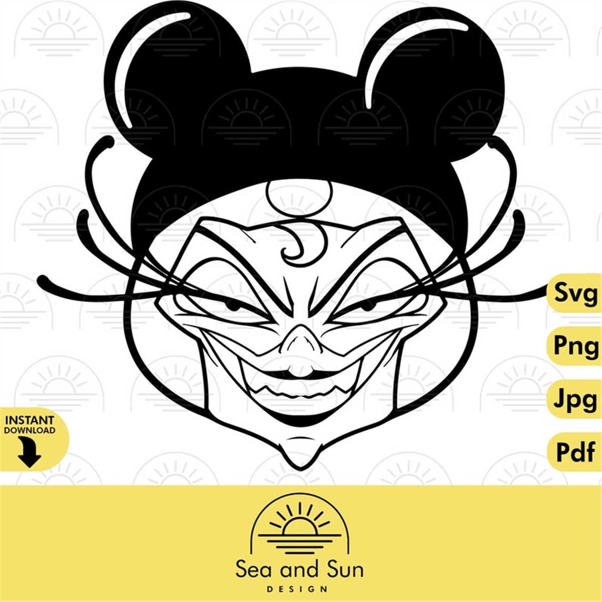 The Emperor's New Groove Svg Clip art Files, Yzma Head, Disn - Inspire ...