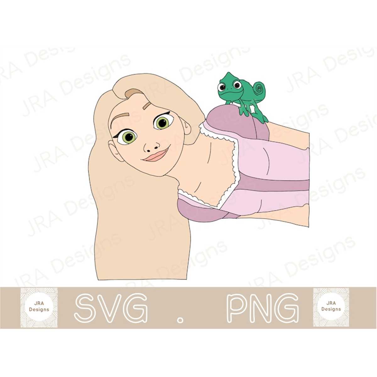 Tangled SVG & PNG - Cricut cut file - Inspire Uplift