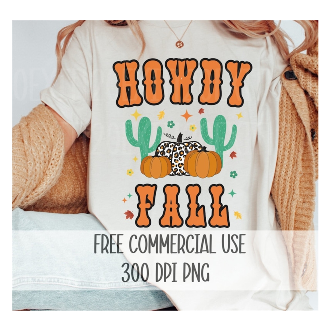 Howdy Fall Png, Commercial Use, 300 Dpi, Png, Halloween Png, | Inspire ...