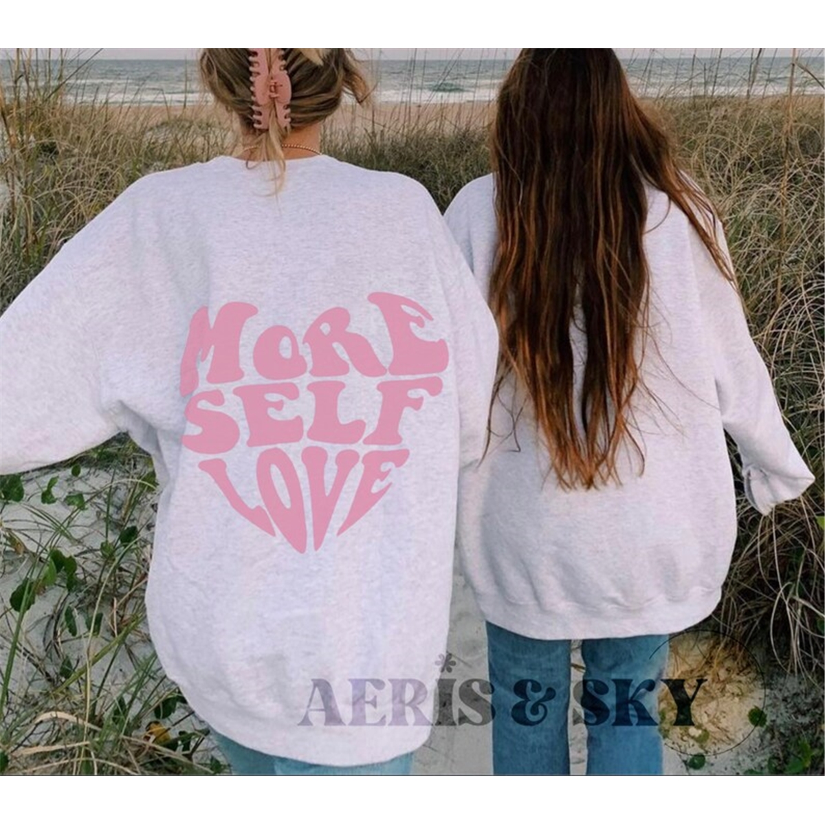 More Self Love Sweatshirt Aesthetic Sweatshirt Vsco Girls Ov - Inspire ...