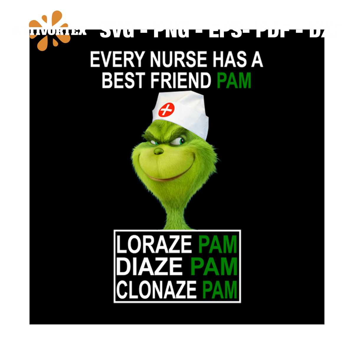 Every nurse has a best friend pam svg, trending svg, grinch | Inspire ...