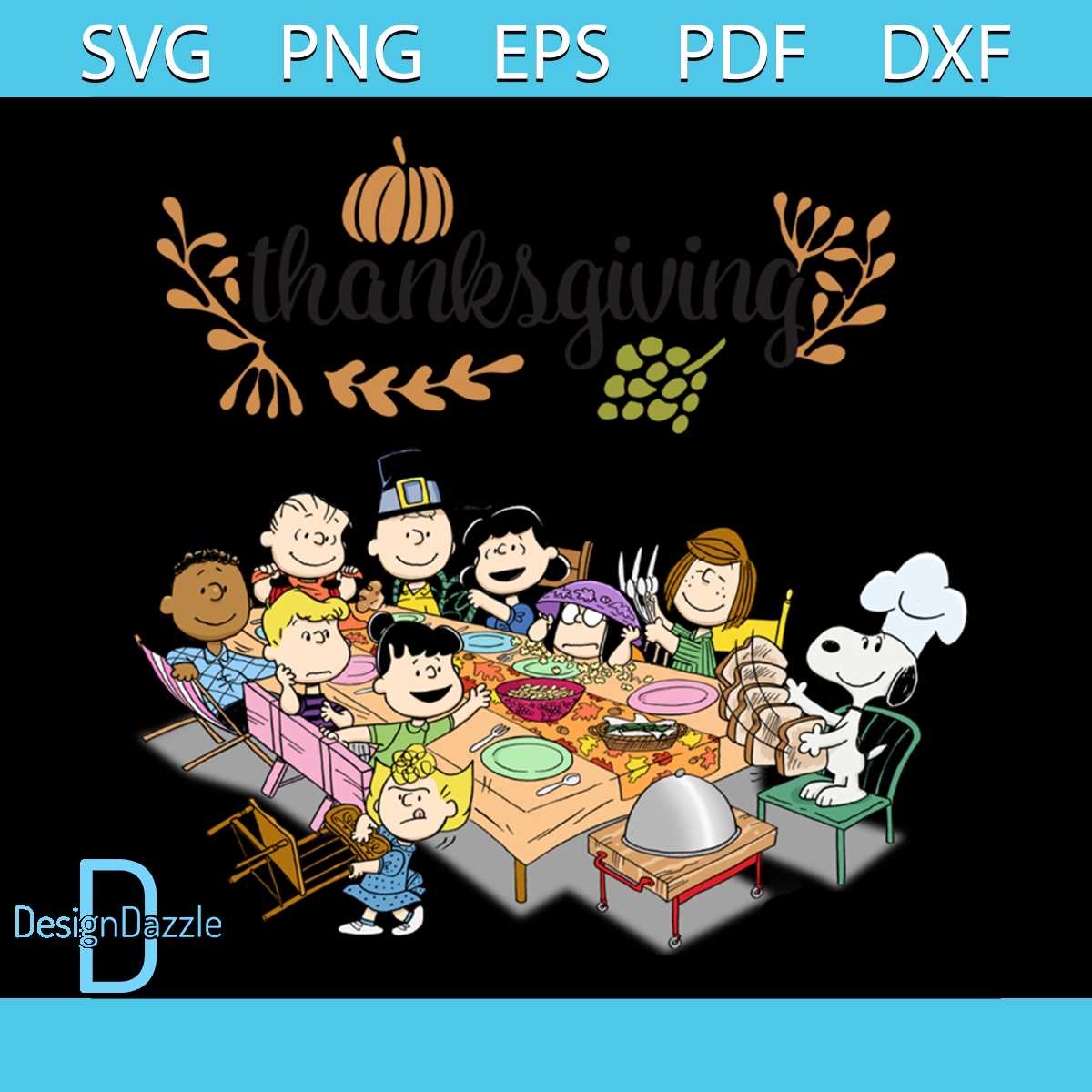 Thanksgiving family dinner svg, trending svg, thanksgiving s | Inspire ...