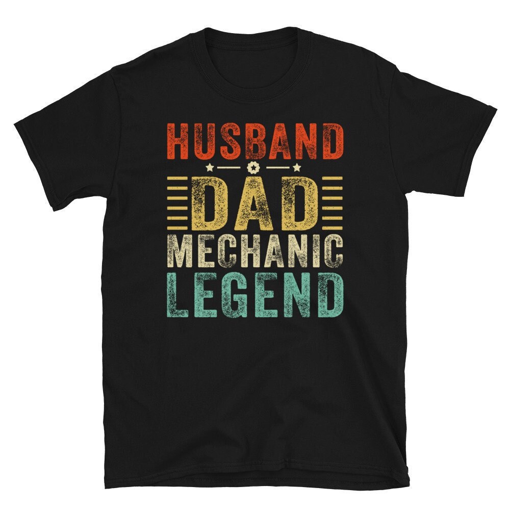 Mechanic Dad Shirt, Husband Dad Mechanic Shirt, Father's Day - Inspire ...