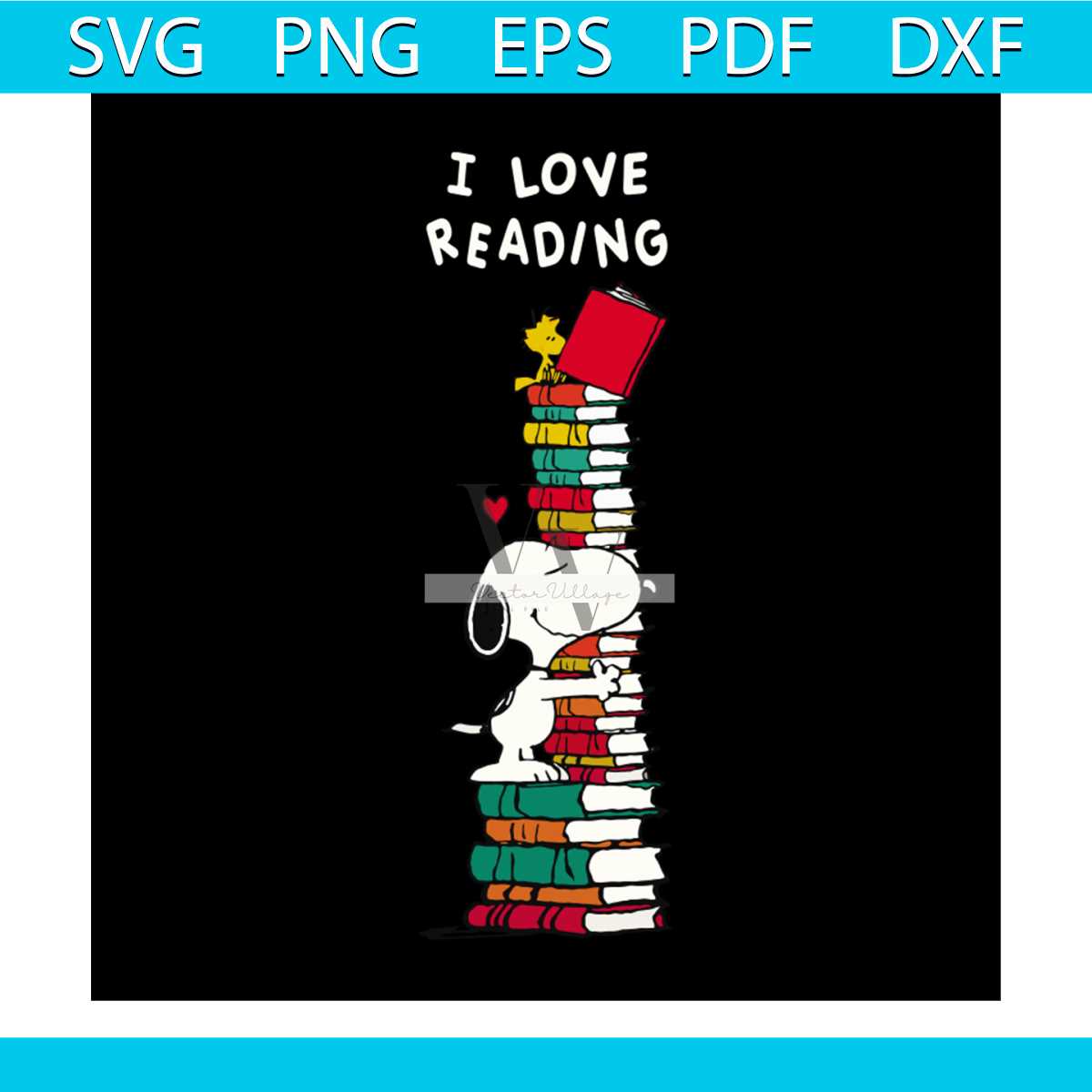 Snoopy I love reading svg, trending svg, snoopy svg, snoopy | Inspire ...