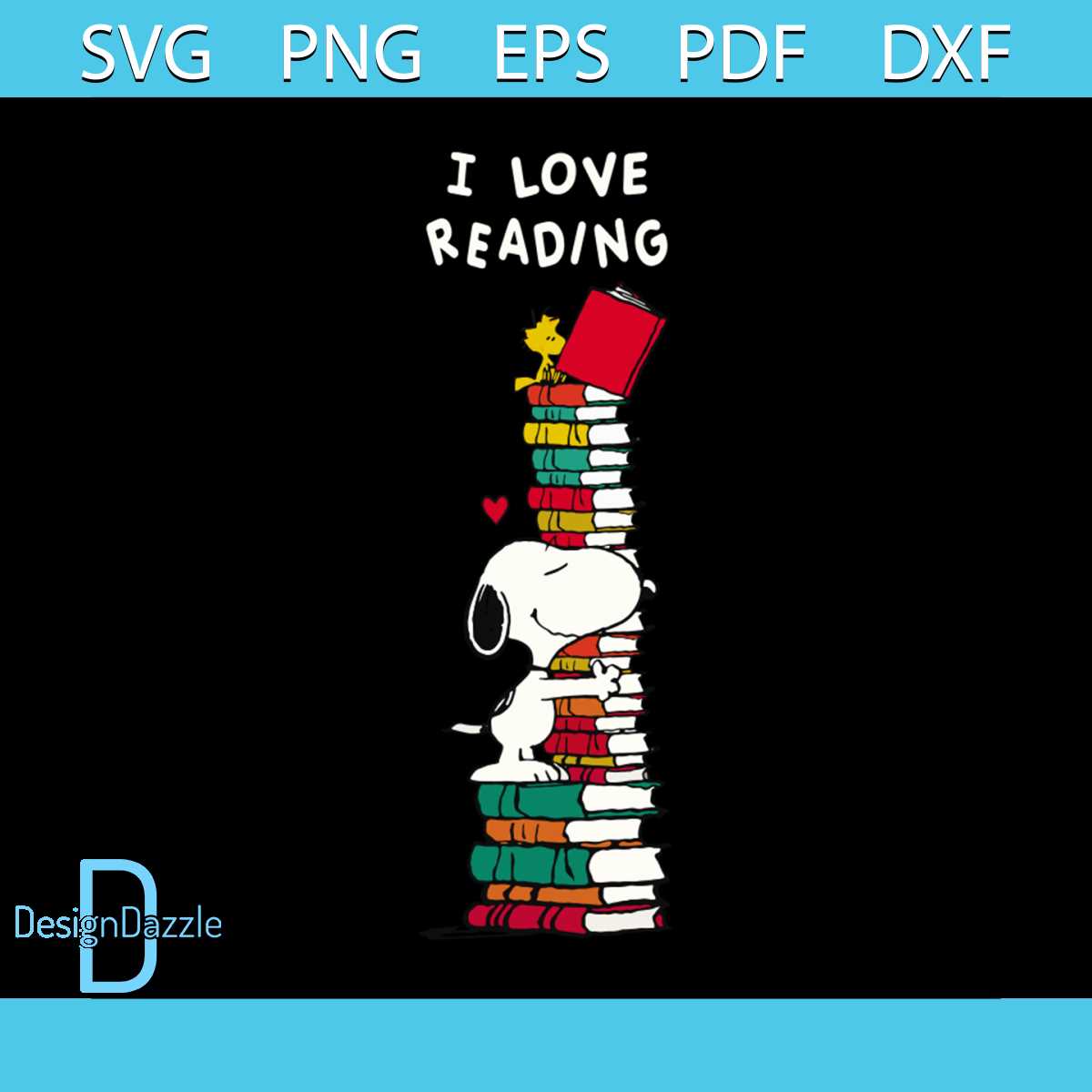 Snoopy I love reading svg, trending svg, snoopy svg, snoopy | Inspire ...