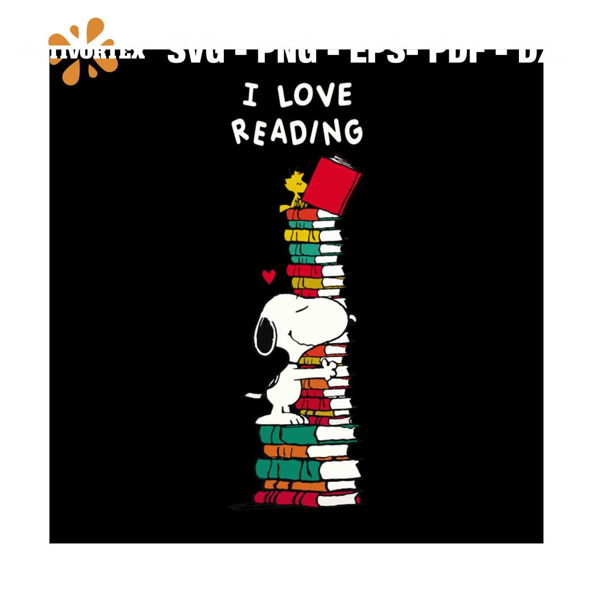 Snoopy I love reading svg, trending svg, snoopy svg, snoopy | Inspire ...