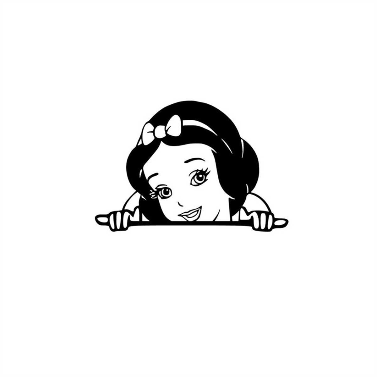 Princess Digital Download with Outlines Svg, Eps, Png, and P | Inspire ...