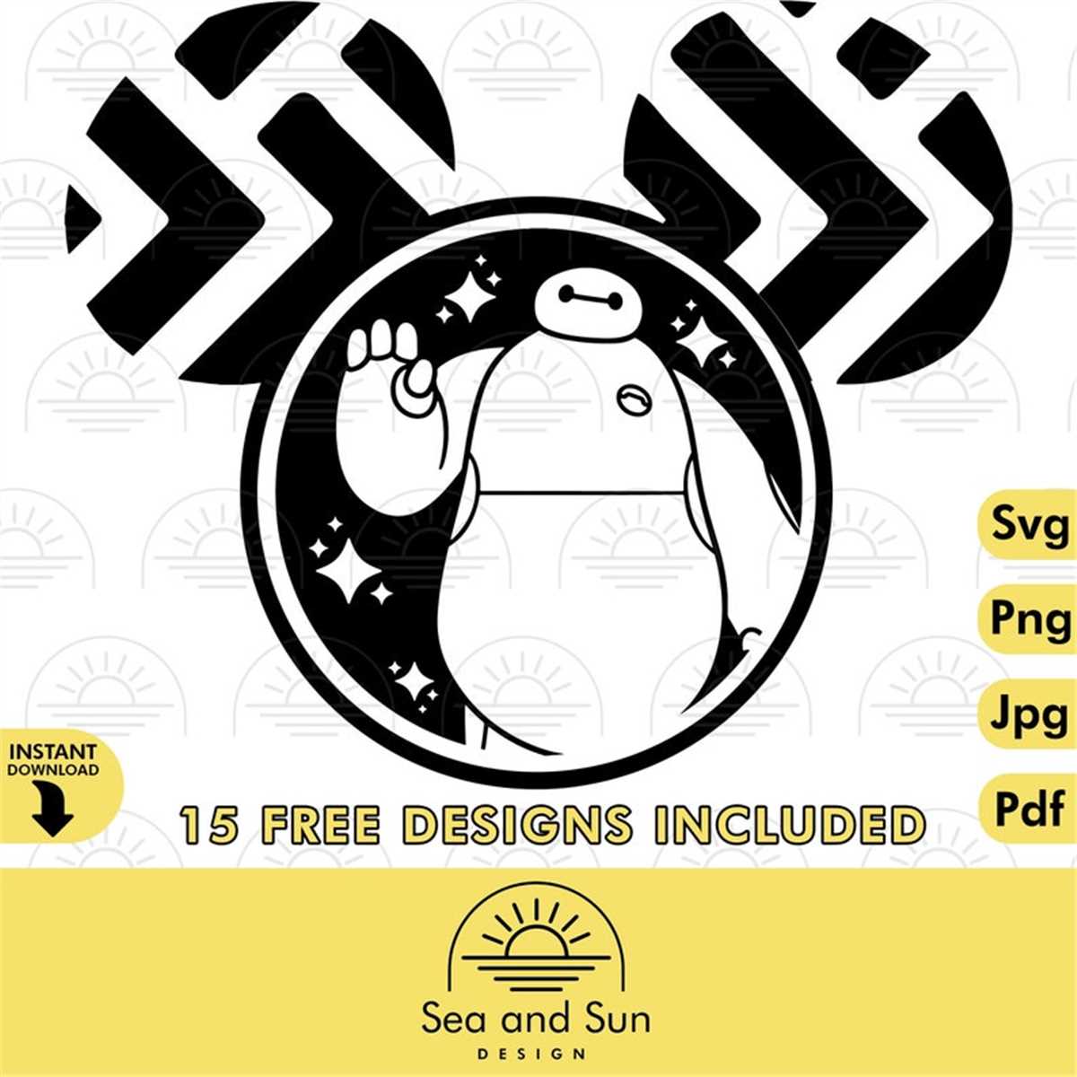 Baymax Svg, Big Hero 6, Vacay Mode Svg, Family Trip Svg, Mag - Inspire ...