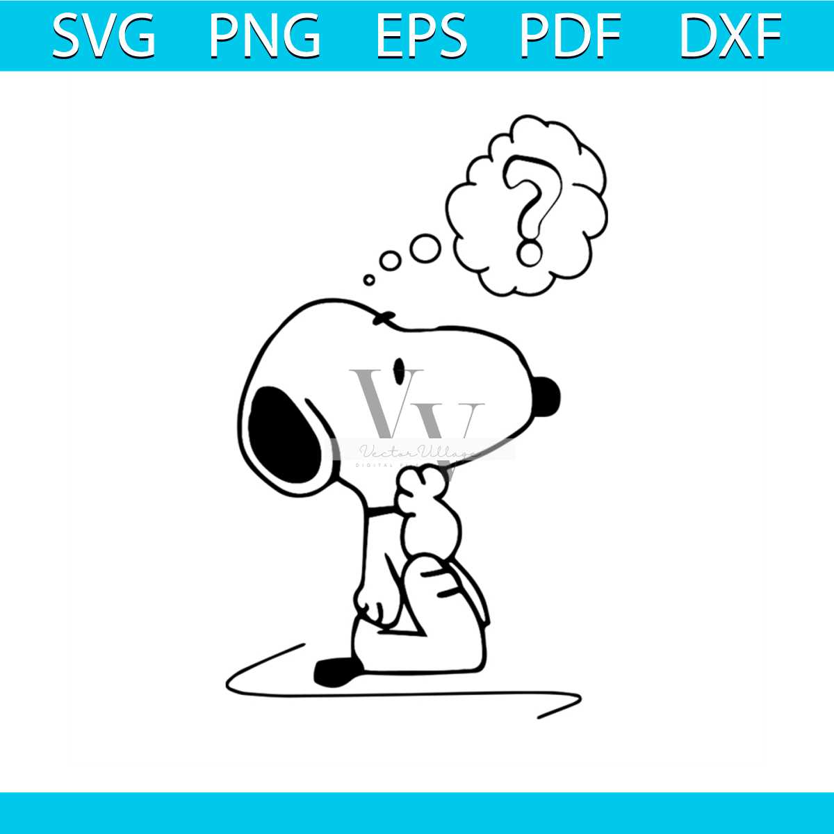 Thinking snoopy svg, trending svg, snoopy svg, snoopy lover, | Inspire ...