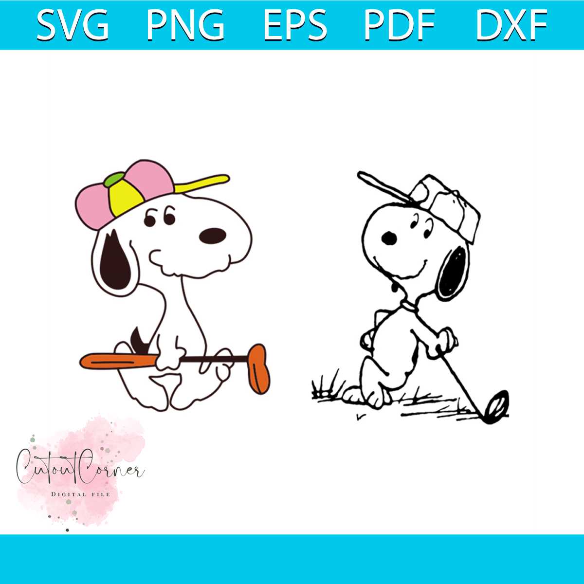 Snoopy loves golf svg, trending svg, snoopy svg, snoopy love - Inspire ...