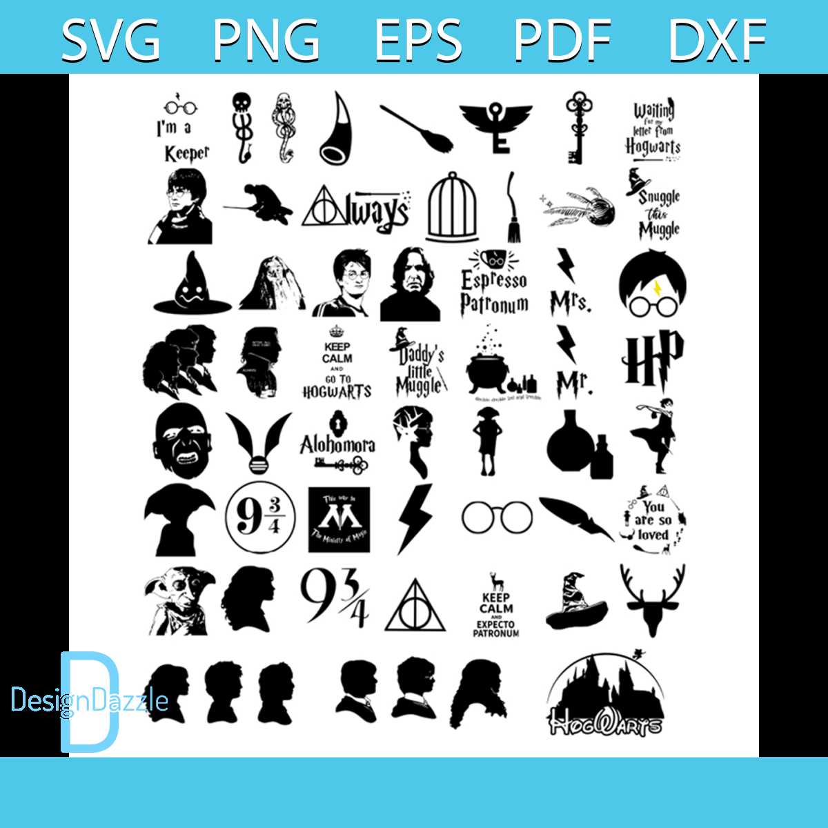 Harry Potter Bundle Svg Trending Svg Harry Potter Svg Har Inspire Uplift