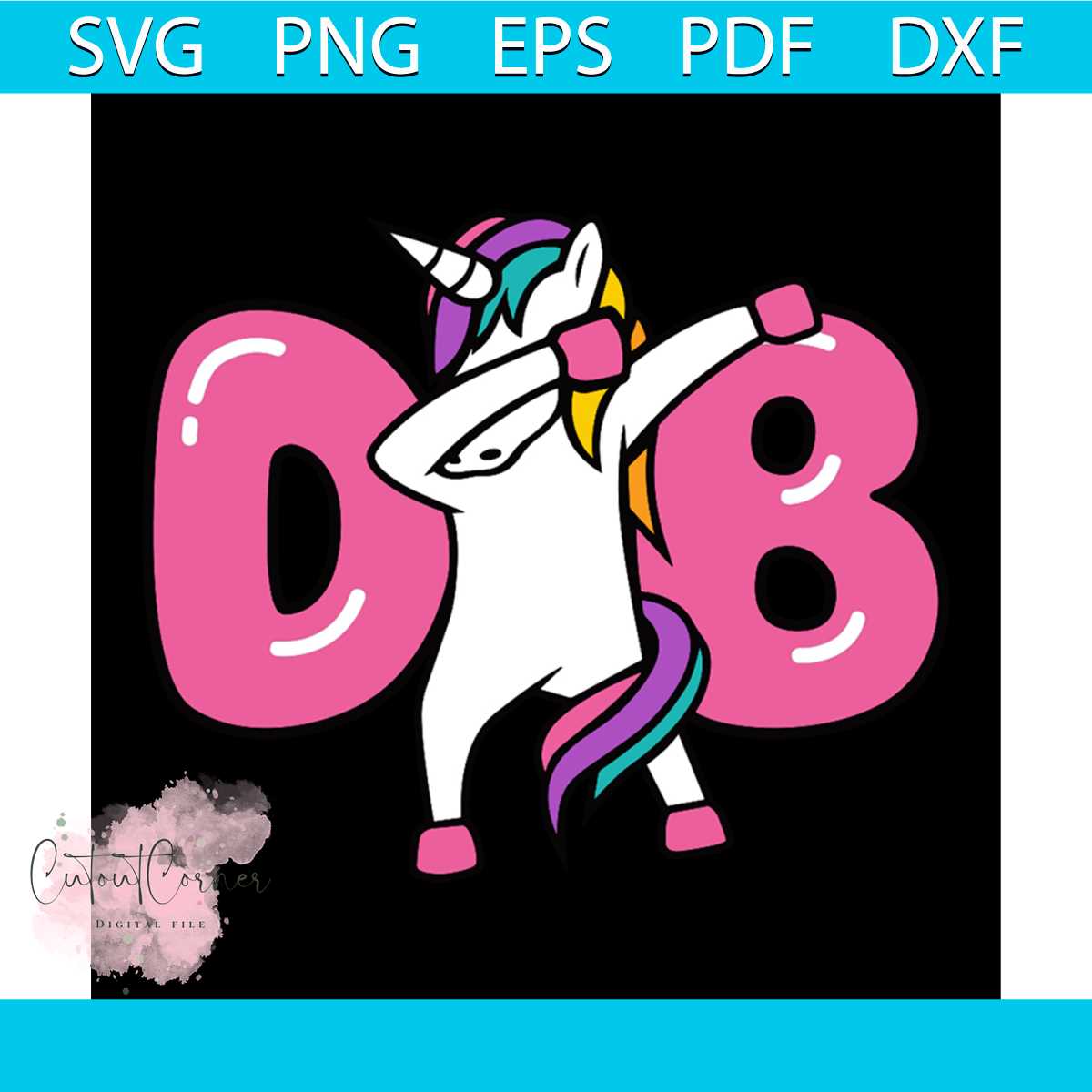 Cute dabbing unicorn svg, trending svg, unicorn svg, unicorn - Inspire ...