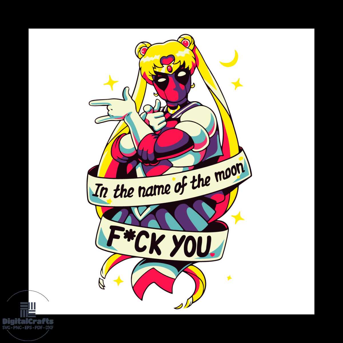 In The Name Of The Moon Fuck You Sailor Moon And Deadpool Sv - Inspire ...