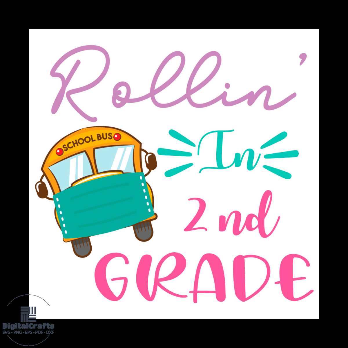 Rolling In 2nd Grade School Bus Wearing Face Mask Back To Sc | Inspire ...