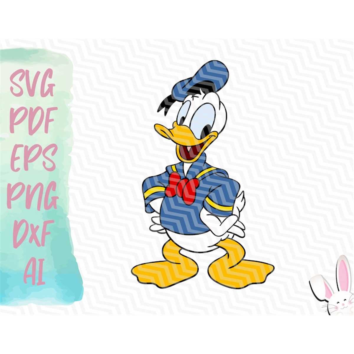 Donald Duck SVG | Instant Download Design | Mickey and Frien - Inspire ...