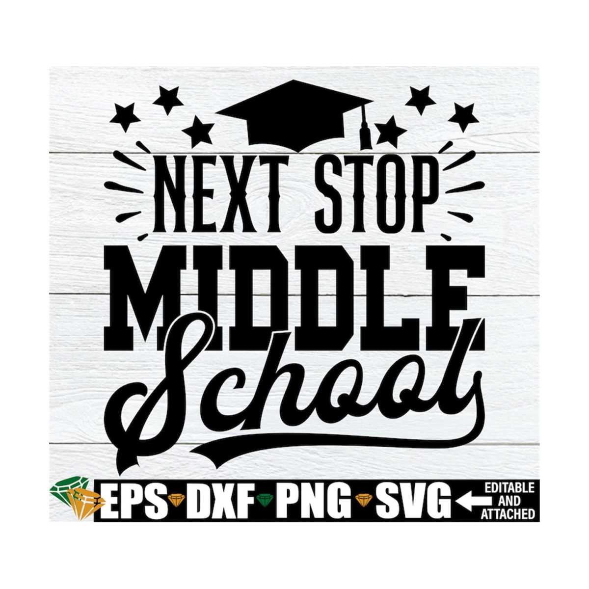 Next Stop Middle School, End Of The Year svg, End Of Element | Inspire ...